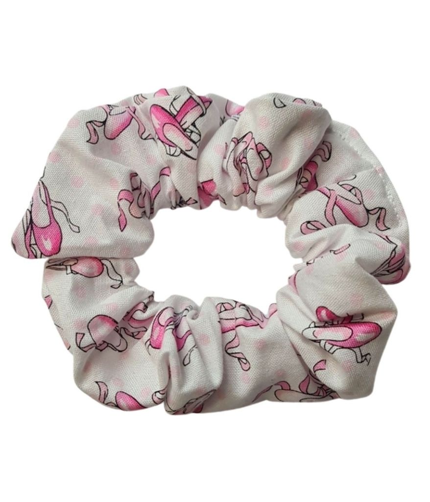 Ballet Shoe Print Scrunchie – Tessence